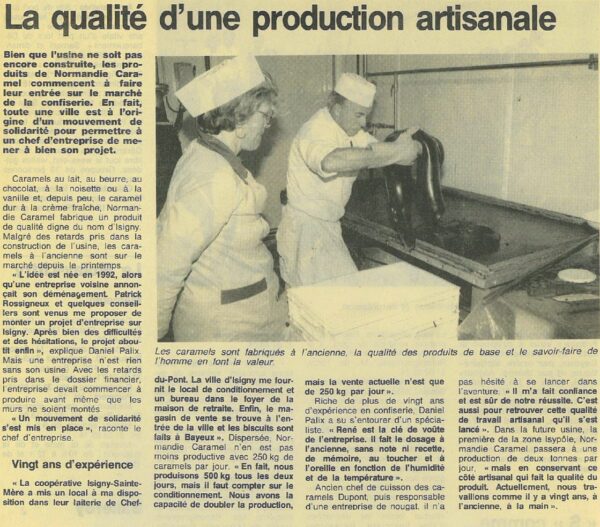 Notre histoire – Caramels d'Isigny